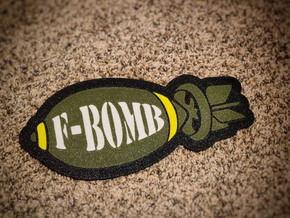 F-BOMB Wall Art by DREWZUKI - MakerWorld