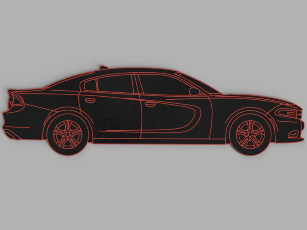 Dodge Charger by Ham MakerWorld: Download Free 3D Models