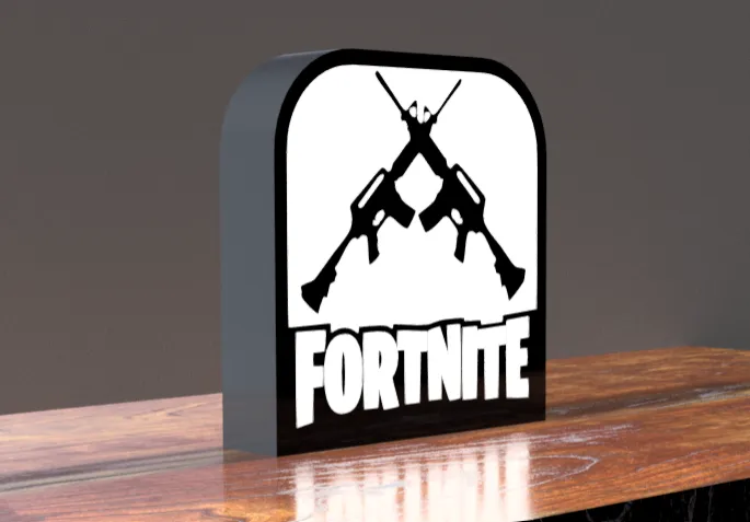 Fortnite LED Light Box by MFDesigns3D - MakerWorld