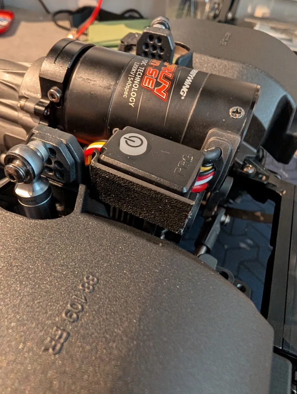 Boom Racing BRX02 88/109 Hobbywing mount by OJS MakerWorld: Download ...