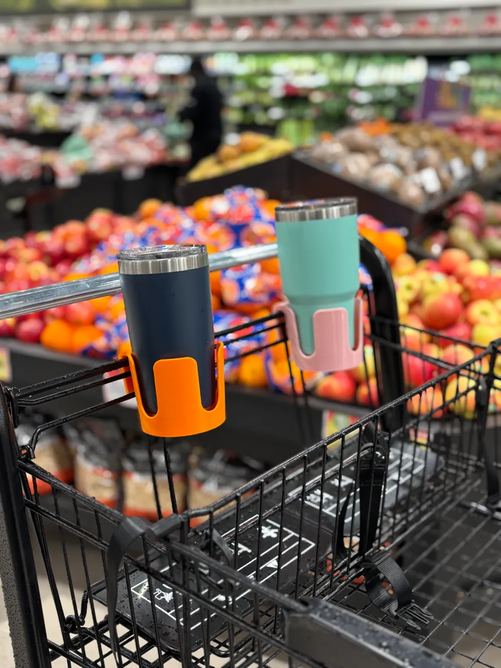 Grocery Cart Cup Holder by Chris Lipscombe MakerWorld: Download Free 3D Models