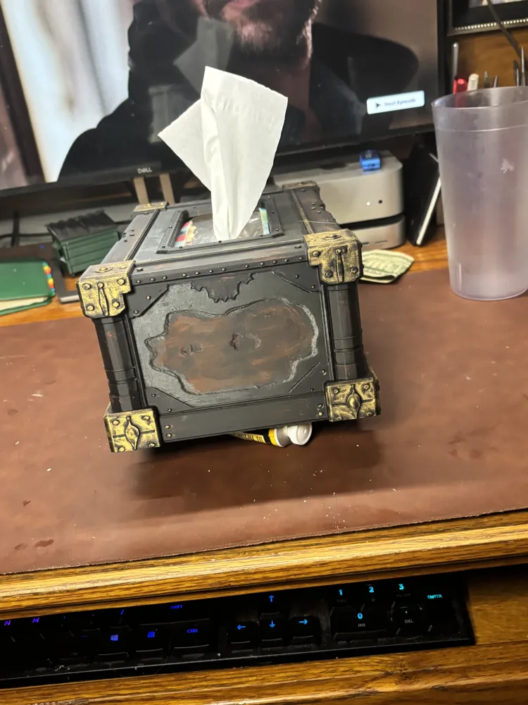 Imperial Tissue Dispenser – Emperor's Comfort - Free 3D Print Model ...