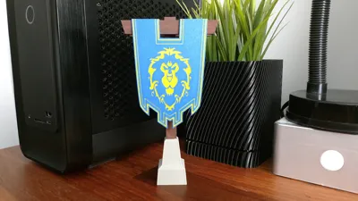 Arathi Basin Alliance Banner by mkl3D - MakerWorld