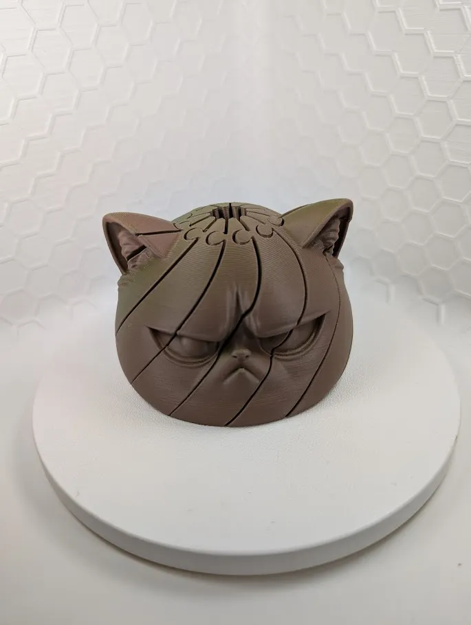 Twisty Grumpy Cat - Free 3D Print Model - MakerWorld
