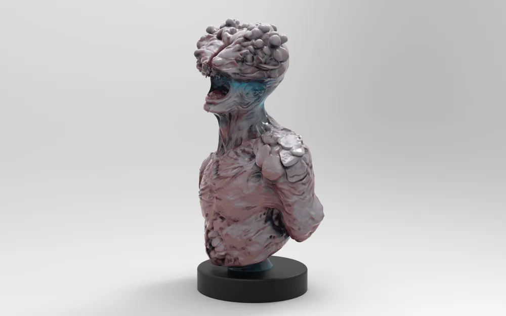 The Last Of US - Modelo de Zumbi Clicker de Alta Qualidade - Modelo ...