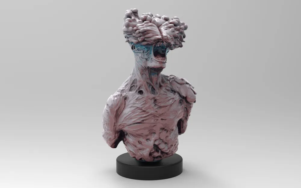 The Last Of US - Modelo de Zumbi Clicker de Alta Qualidade - Modelo ...