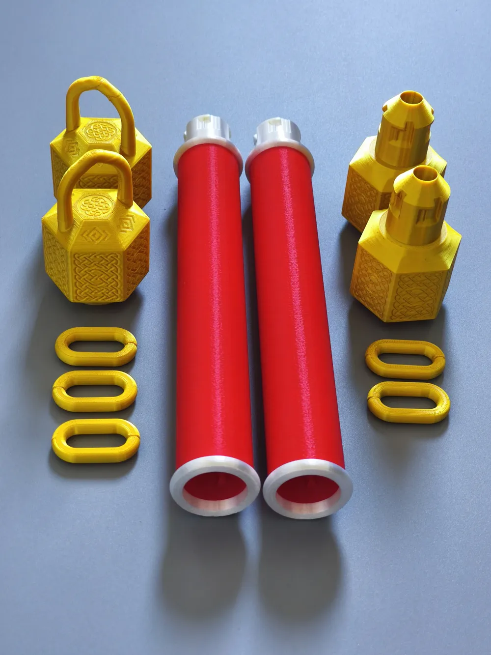 Modular Nunchaku with Adjustable Chain by Łukasz Orłowski MakerWorld ...