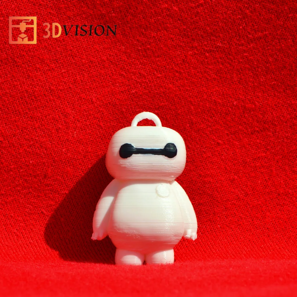 Baymax funko and keychain by 3DVision - MakerWorld