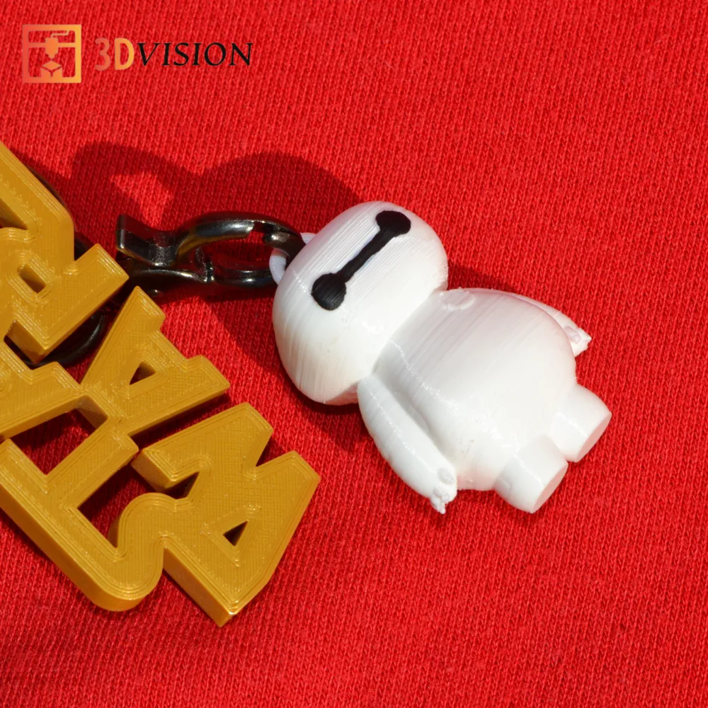 Baymax funko and keychain by 3DVision - MakerWorld