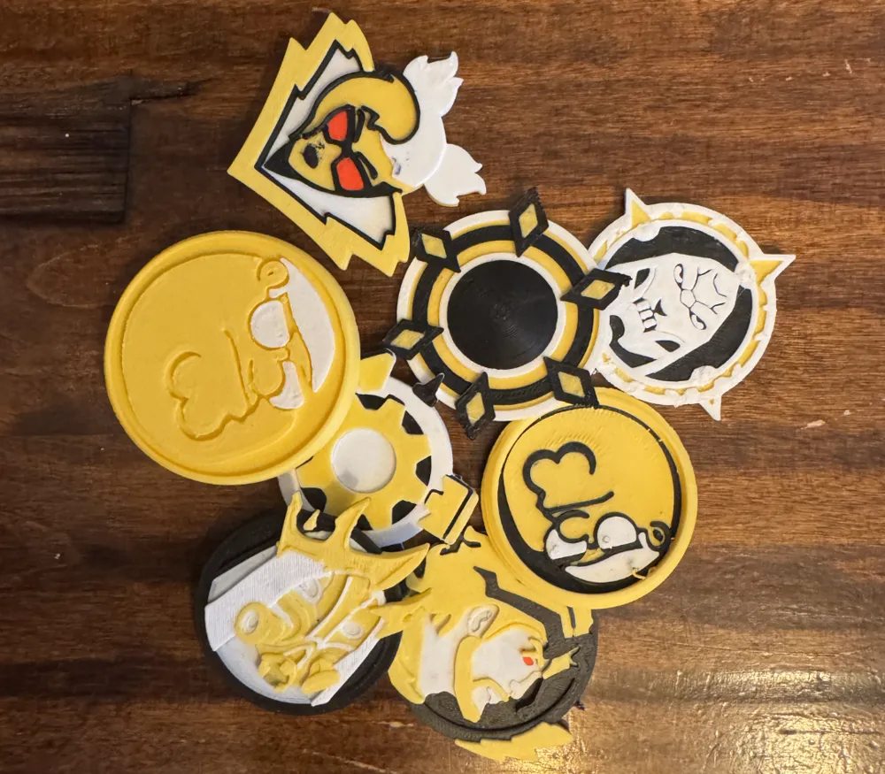 Fortnite medallions as of 9/23/24 FIXED version by Ghost Prints3D ...