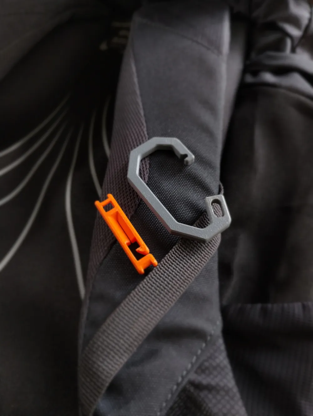 Backpack carabiner, compact carabiner, hiking by thesurix MakerWorld ...