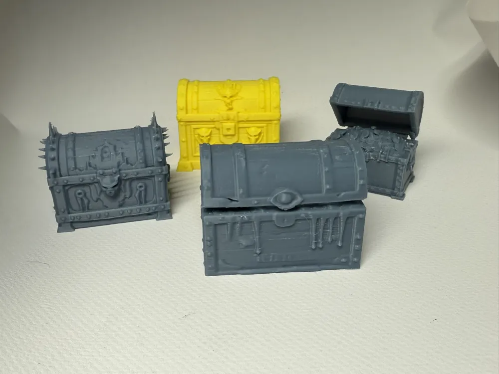 chests for the Dungeons and Dragons game DND by Mysstra hueforge 3Dart ...