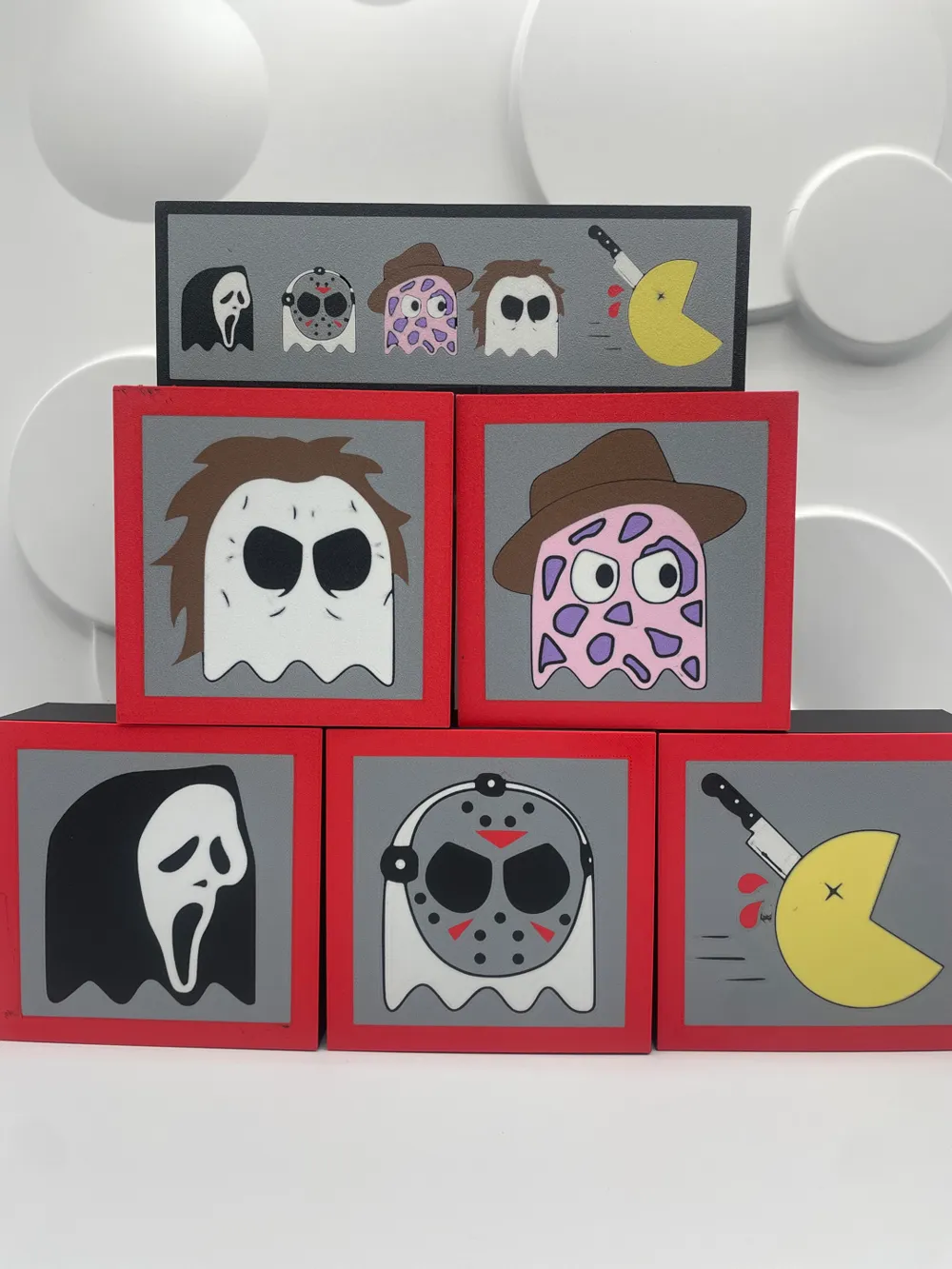 Scream pac-man Lightbox by tracks.three.d - MakerWorld