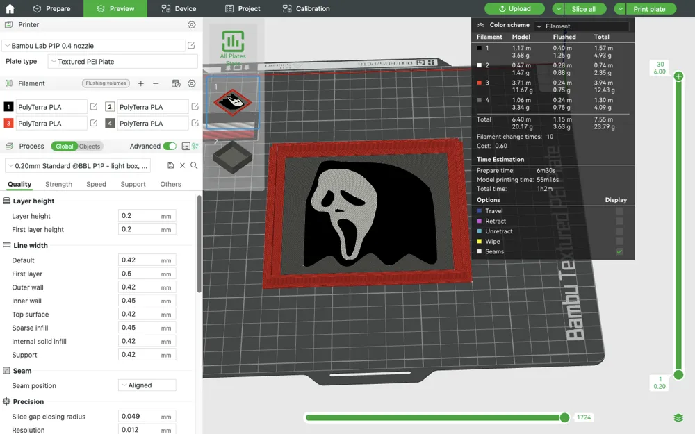 Scream pac-man Lightbox by tracks.three.d - MakerWorld