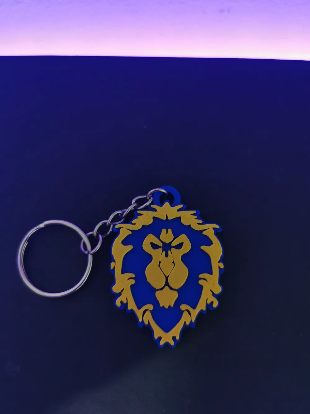World of Warcraft Alliance keychain/keyring by OldSpice3d - MakerWorld