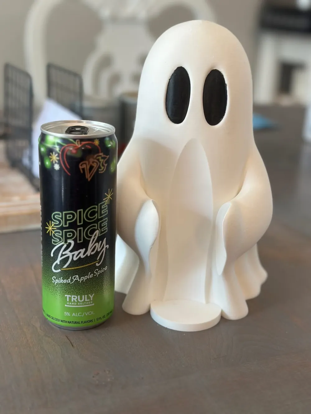Ghost Slim Can Holder - Free 3D Print Model - MakerWorld