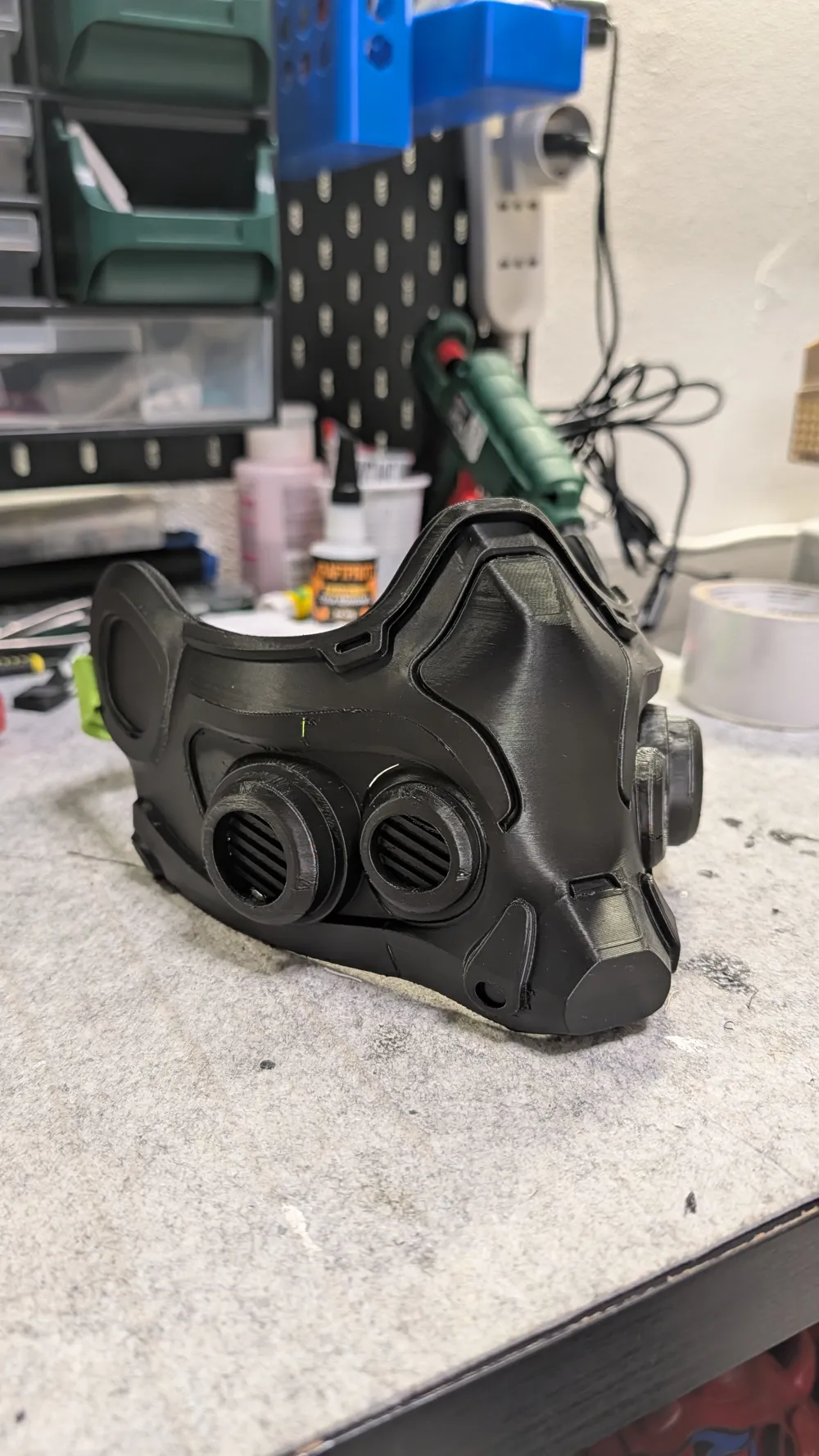CYBER MASK - Free 3D Print Model - MakerWorld