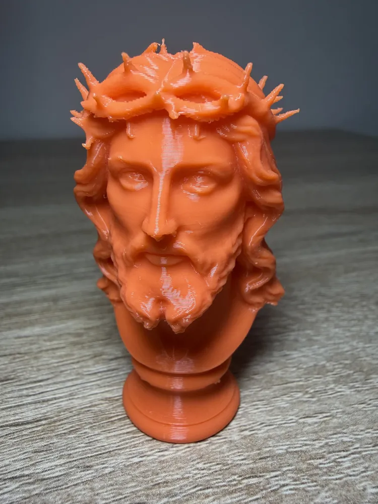Jesus Christ bust - Free 3D Print Model - MakerWorld