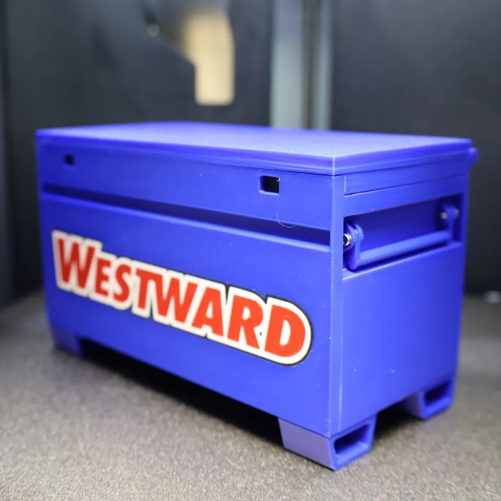 Westward Job Site Tool Box Desk Display by joshua.makes - MakerWorld