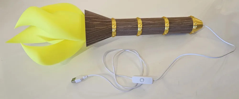 Fantasy Castle Torch by jf-villemure MakerWorld: Download Free 3D Models