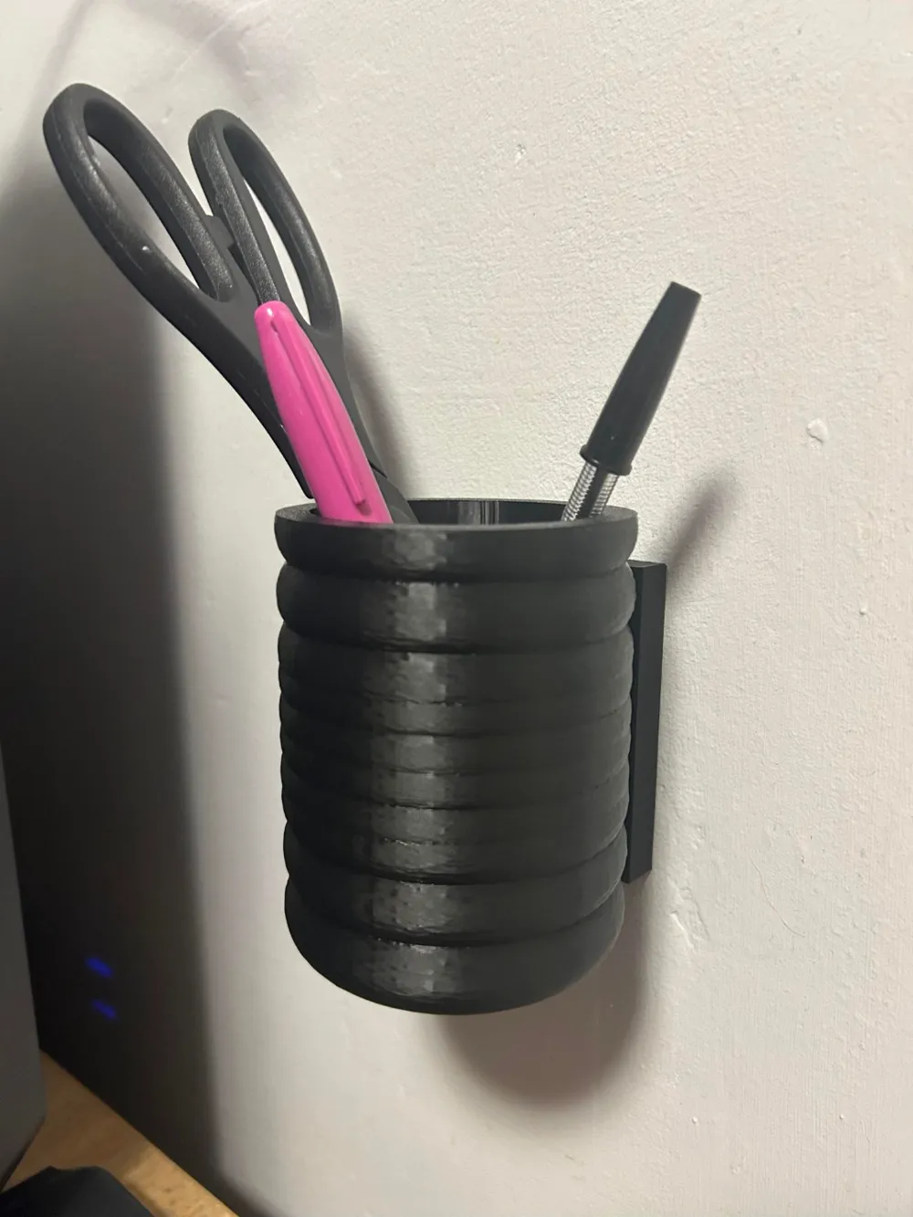 Wall Mounted Pencil / Storage Pot by Tomozaky - MakerWorld