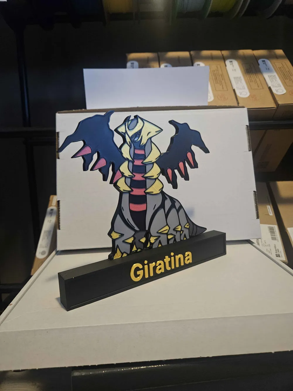 Pokemon Giratina Display! - Free 3D Print Model - MakerWorld