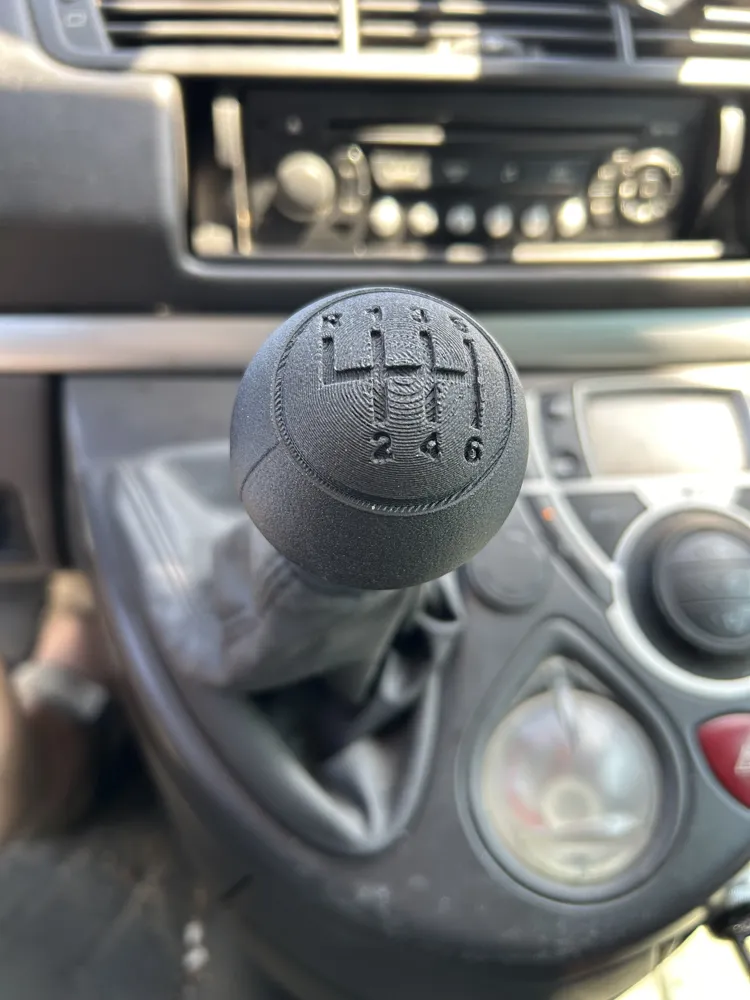 Peugeot Citroen Fiat Gear Shift Stick Knob Cap by Rival Xan MakerWorld ...