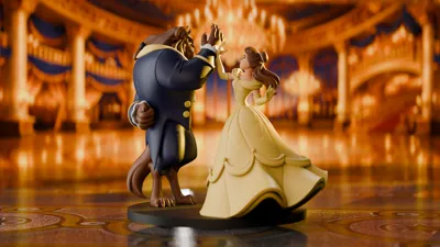 Beauty and the Beast Figurine Romantic Collectible - Free 3D Print ...