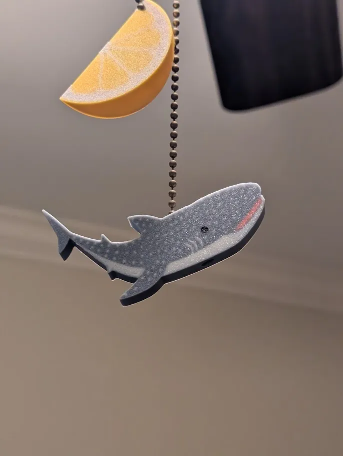 Tirador de techo/luz de tiburón ballena - Modelo de impresión 3D ...