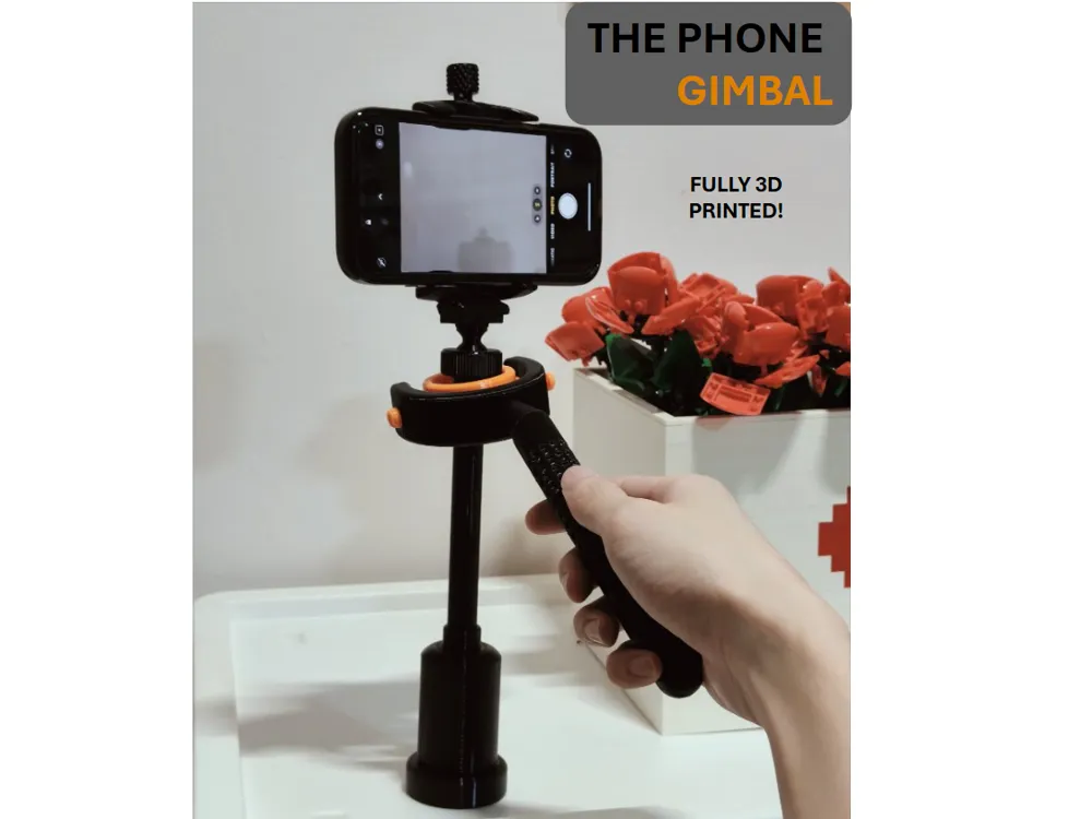 The Phone Gimbal - Free 3D Print Model - MakerWorld