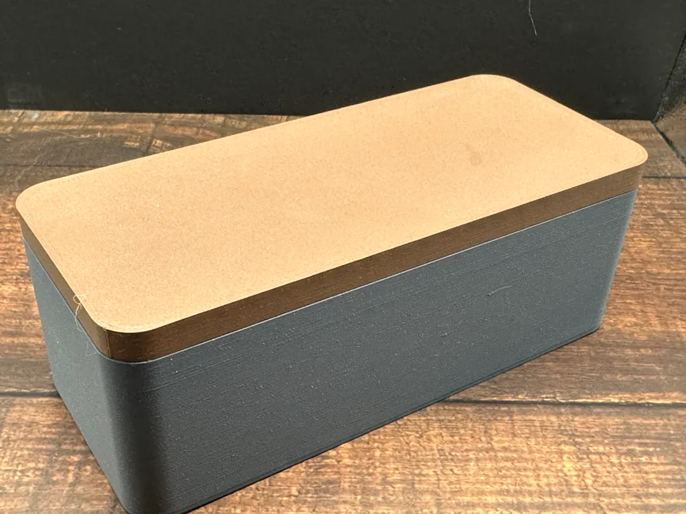 Modern Lidded Storage Box - Segmented by Studio Luxe - MakerWorld