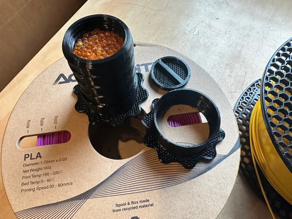 Desiccant Spool Tumbler Shared by Farami - MakerWorld