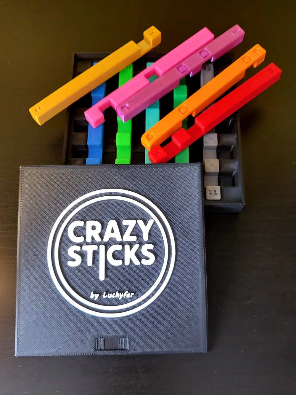 Crazy Sticks Puzzle - 120 Levels !!! - Free 3D Print Model - MakerWorld