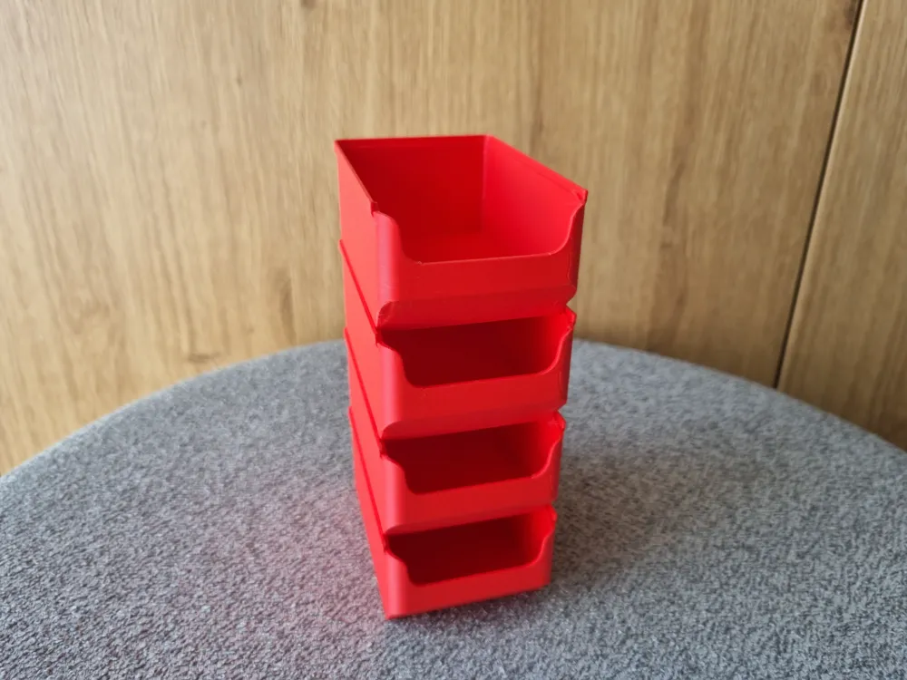Stackable Storage/Boxes 2 (small) by Waßmer - Made by Mind MakerWorld: Download Free 3D Models