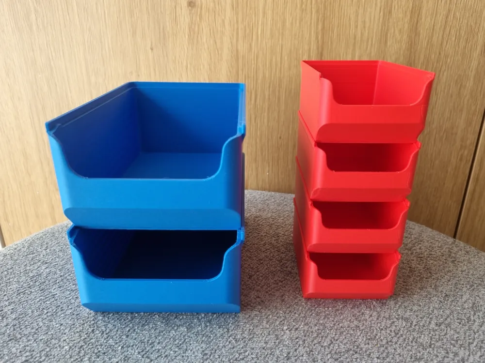 Stackable Storage/Boxes 2 (small) by Waßmer - Made by Mind MakerWorld: Download Free 3D Models