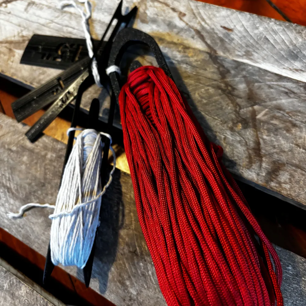 Net Making Kit (100' Paracord Shuttle) - Free 3D Print Model - MakerWorld