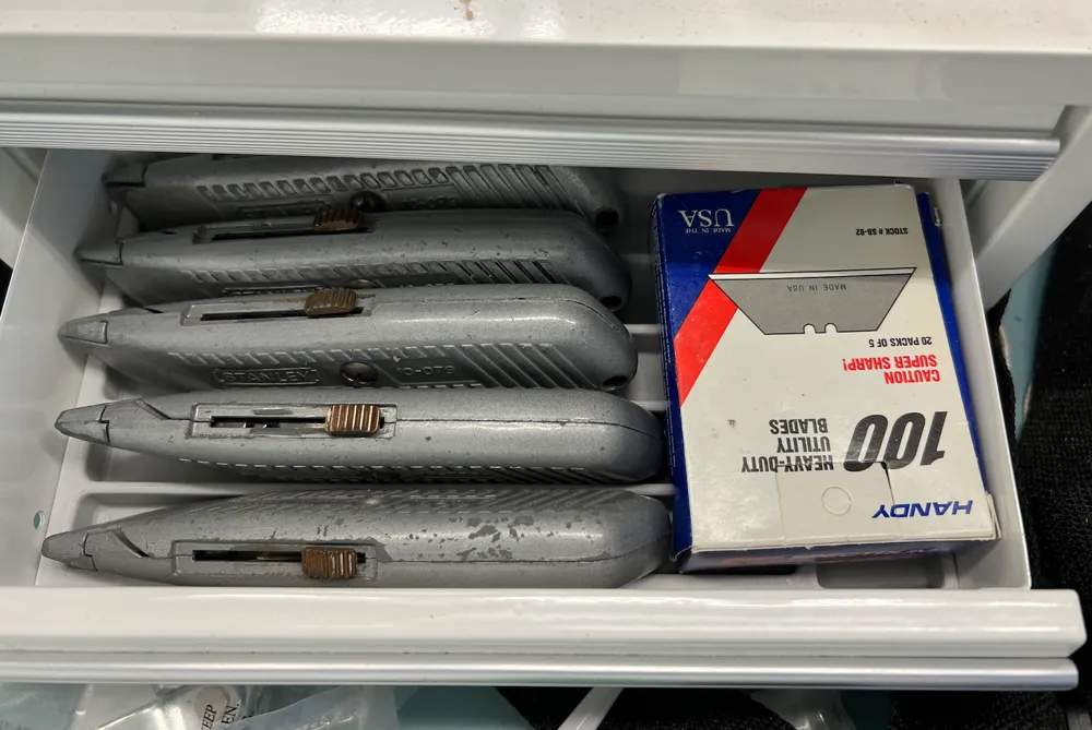 Kobalt Mini Tool Box- Bottom Drawer Knife Holder by MrChrisWood ...