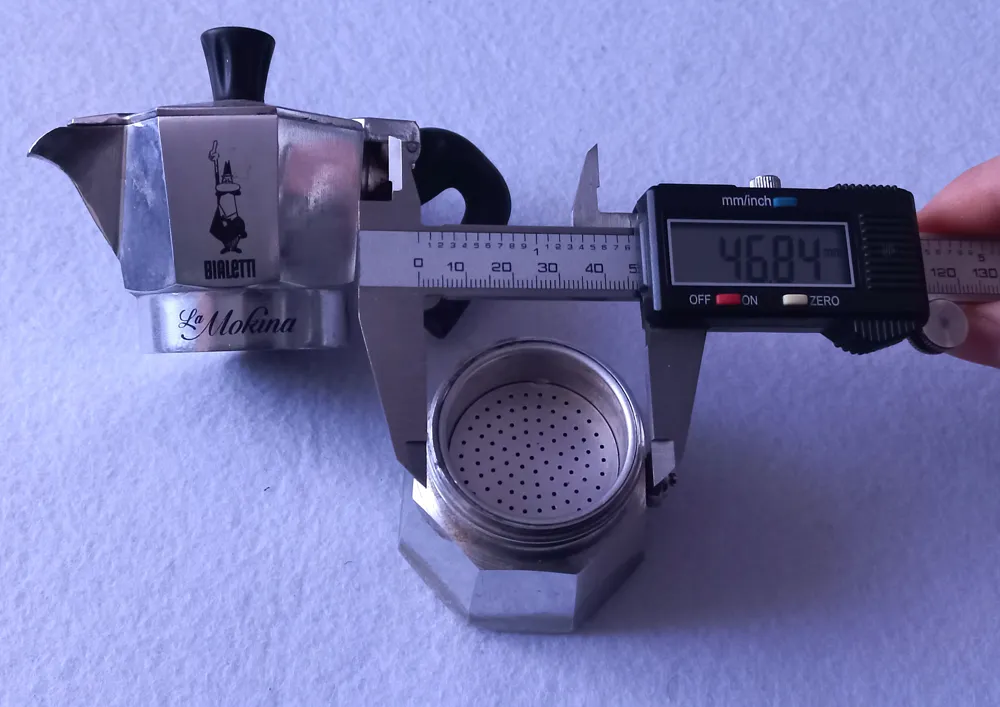 Bialetti Mokina Coffee Maker 0.5-cup coffee funnel - Free 3D Print ...