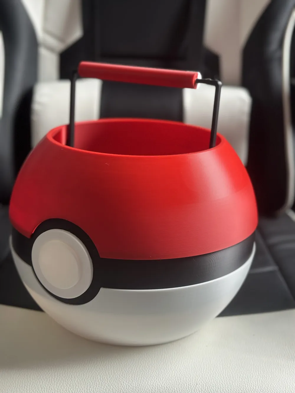 Halloween Pokeball Trick or Treat Bucket by TAH3DGeek MakerWorld ...