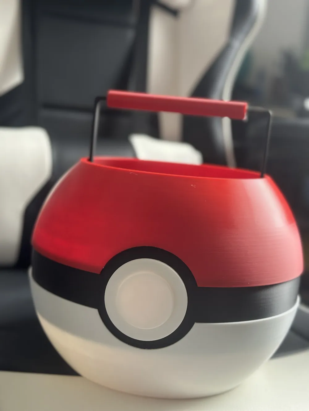 Halloween Pokeball Trick or Treat Bucket by TAH3DGeek MakerWorld ...