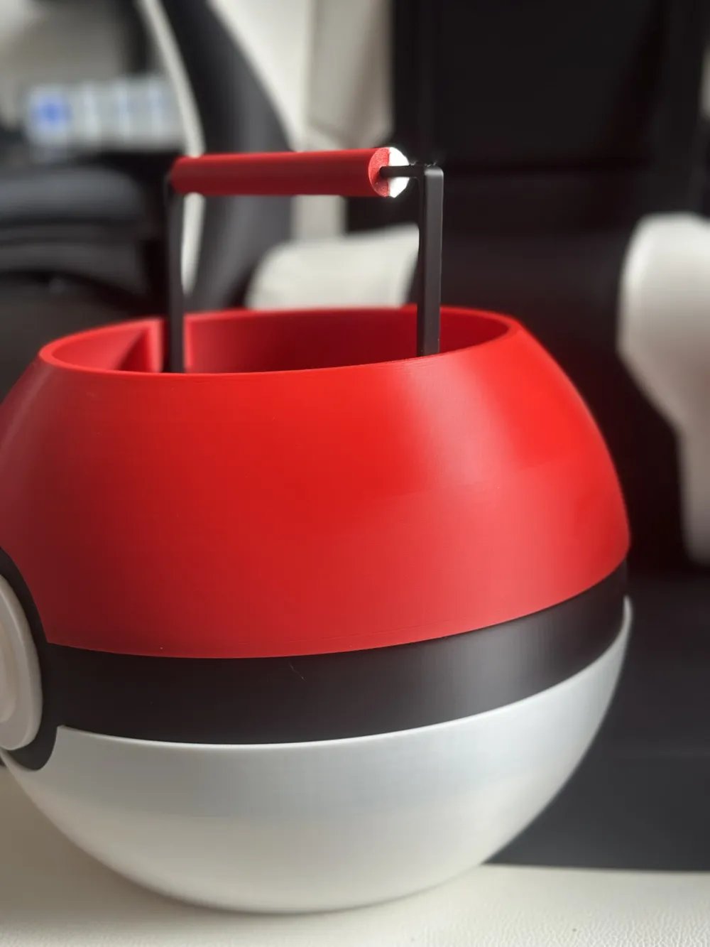 Halloween Pokeball Trick or Treat Bucket by TAH3DGeek MakerWorld ...