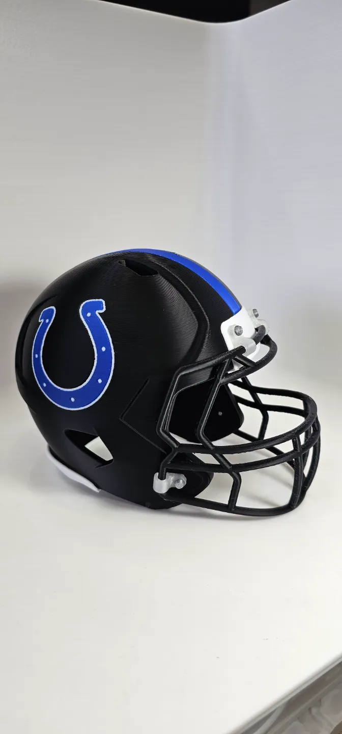 Indianapolis Colts Football Helmet by animuL67 - MakerWorld