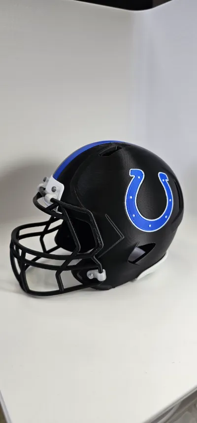 Indianapolis Colts Football Helmet by animuL67 - MakerWorld