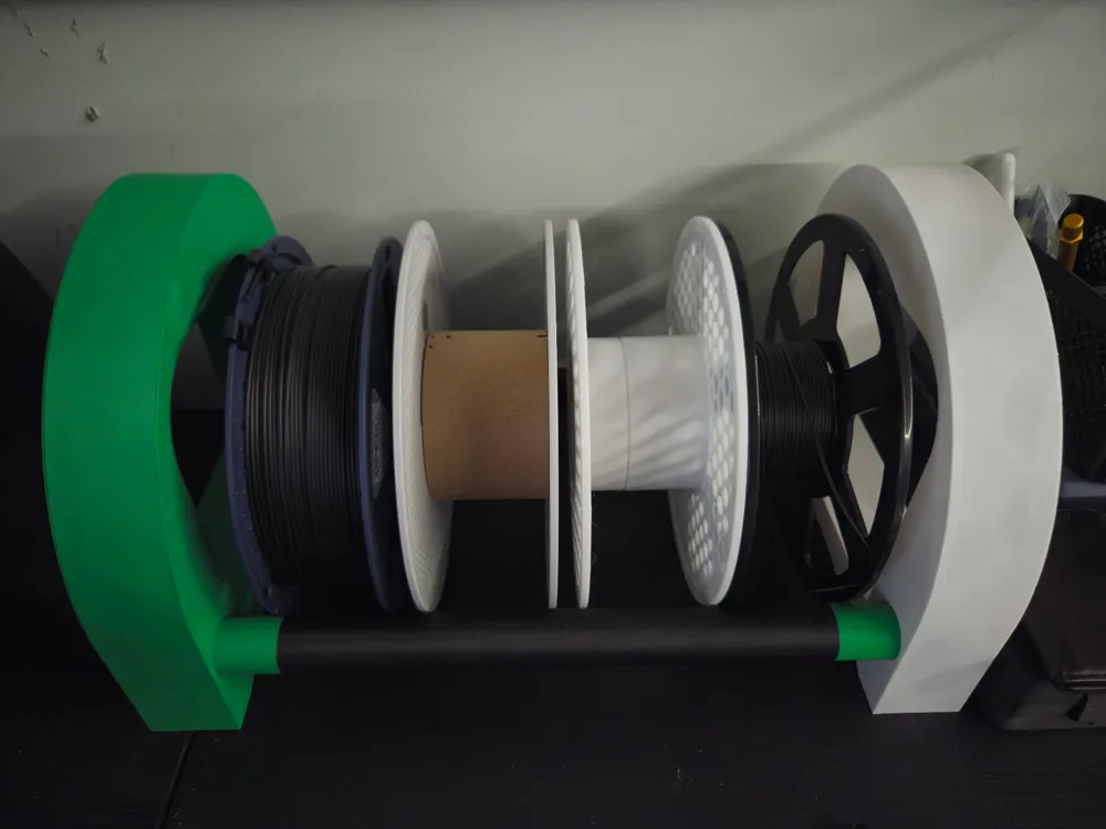 Desktop Filament Spool Holder by user_647324210 - MakerWorld