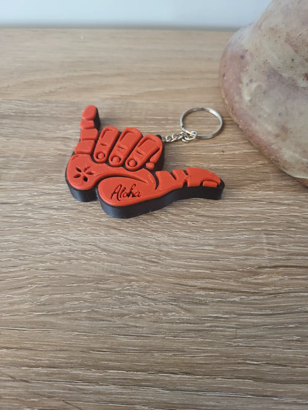 Shaka Keychain by BarnesKMB - MakerWorld