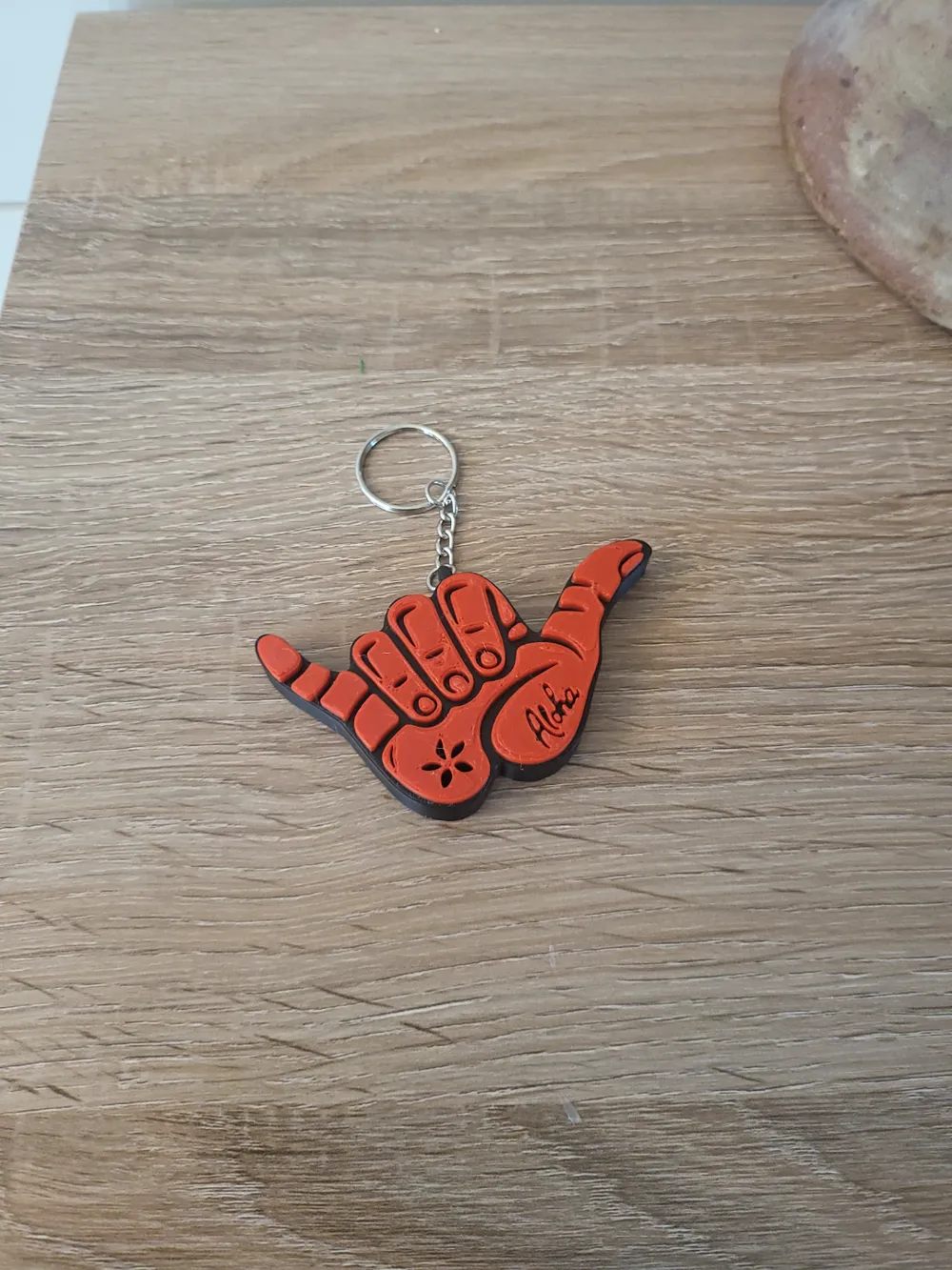 Shaka Keychain by BarnesKMB - MakerWorld