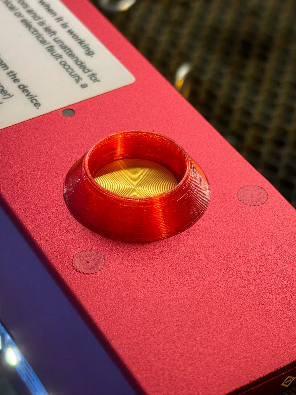 Xtool D1 Pro Button Guard by Stryker - MakerWorld
