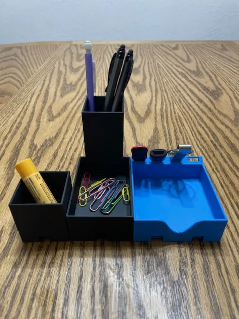 Modular Desk Organizer by Rxb09a - MakerWorld