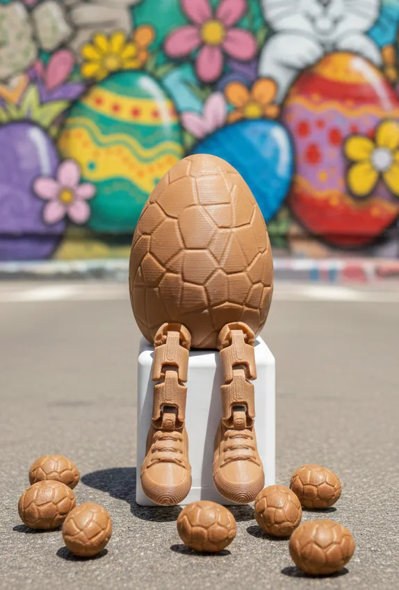 The Cool Egg Buddy - Free 3D Print Model - MakerWorld