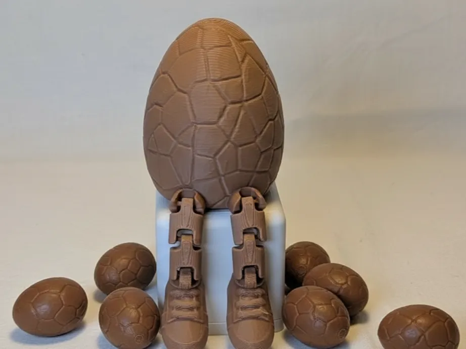 The Cool Egg Buddy - Articulated - Free 3D Print Model - MakerWorld
